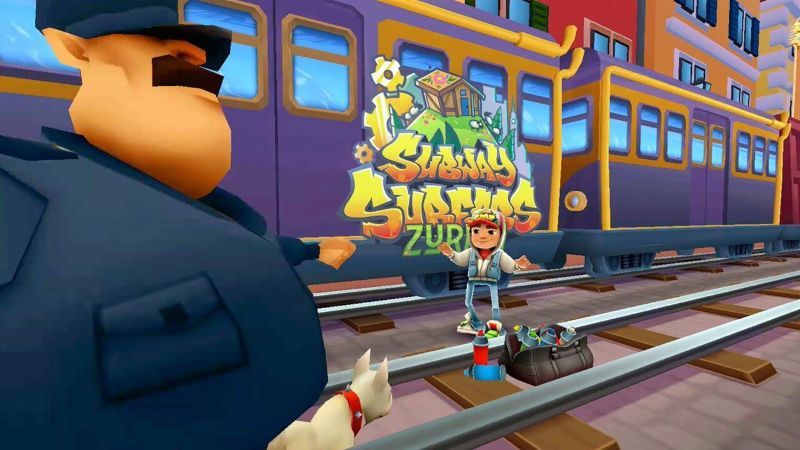 Is Subway Surfers policeman a villain